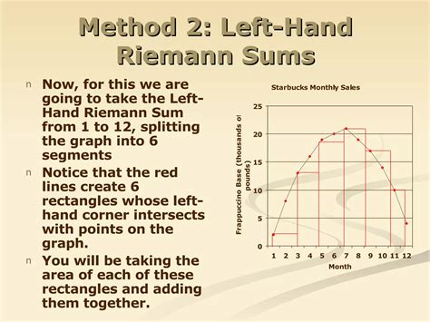 Starbucks Integrals And Riemann Sums Oh My Ppt