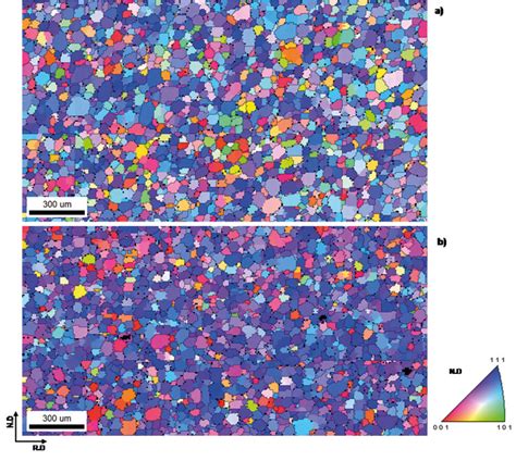 Microstructure And Micro Texture After Cold Rolling And Annealing A