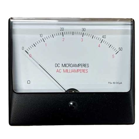 Analog Current Meter For Hd100 Series Hh25467 Hipotronics