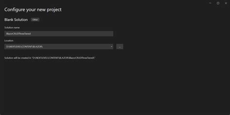 Blazor Employee Crud Using Entity Framework 2025