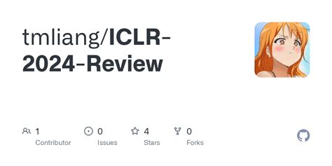 Github Tmliangiclr 2024 Review