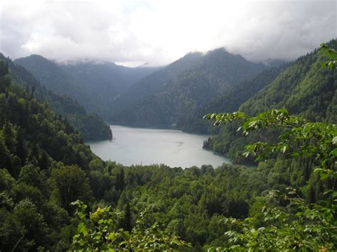 რიწის ტბა Travel In Georgia