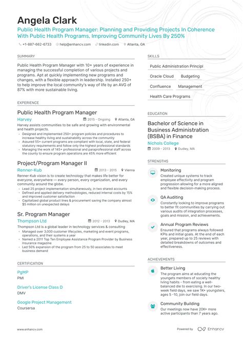 17 Program Manager Resume Examples Guide For 2024 IT Program Manager Resume Templates