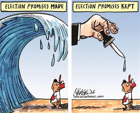 Cartoon Of The Day Promises Made Torontotodayca