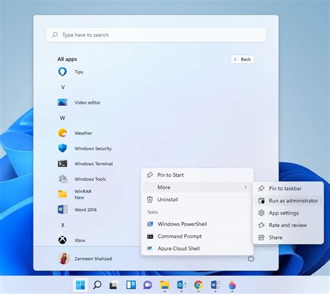 Windows Terminal Run