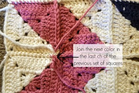 Southwest Granny Square Crochet Blanket Granny Square Crochet Pattern