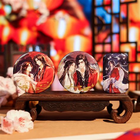 Heaven Officials Blessing Xin Sui Deng Xiao Series Badge Set Bemoe Funimecity