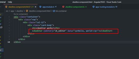 Implement Ckeditor5 Classic In Angular Coding Is Life