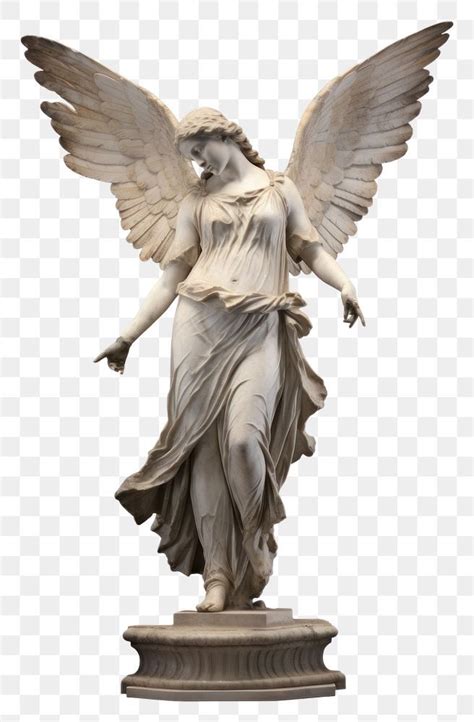 Png Ancient Greek Sculpture Of Angel White Background Representation