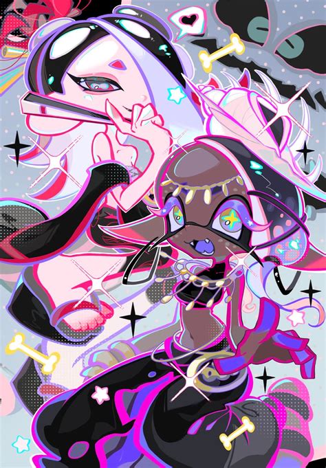 Shiver Frye And Big Man Splatoon And More Drawn By Xiaoyunatie Danbooru