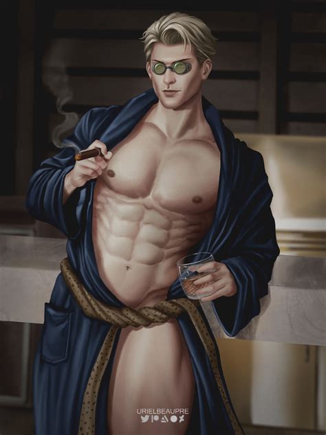 Rule 34 1boy Abs Bara Biceps Blonde Hair Clothing Gay Hi Res Highres