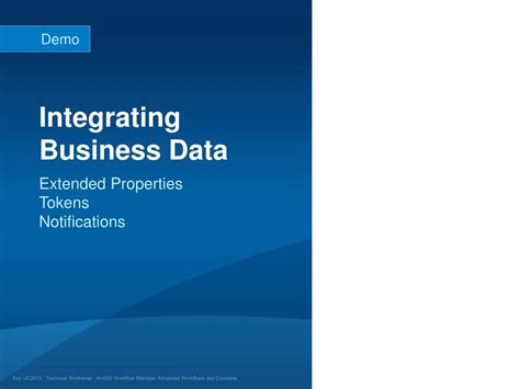 Ppt Arcgis Workflow Manager Advanced Workflows And Concepts