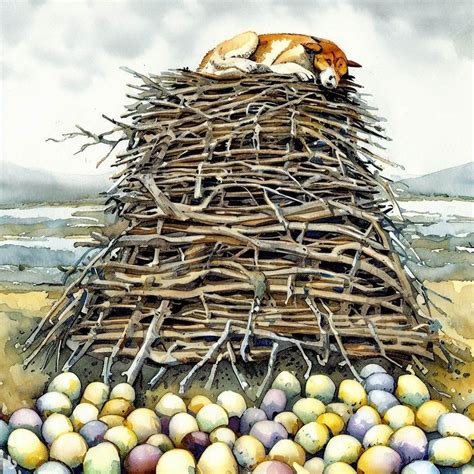 Dog Nesting Cycle Rweirddalle