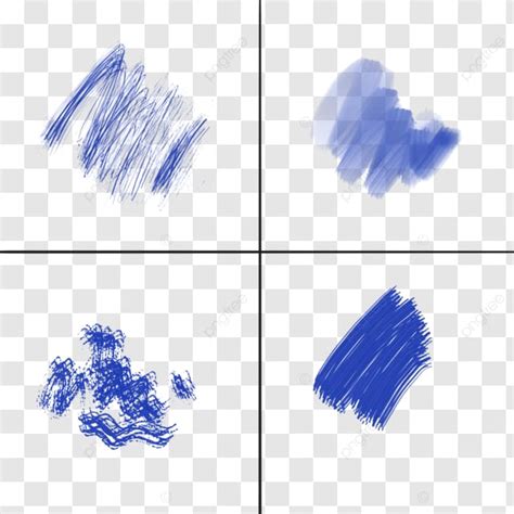 브러시 스트로크 블루 워터 컬러 브러시 스트로크 블루 워터 컬러 파란색 브러시 Png 일러스트 및 Psd 이미지 무료
