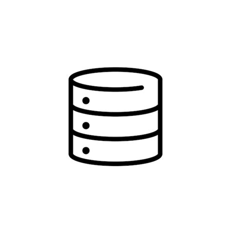 Premium Vector Technology Server Sign Symbol Vector