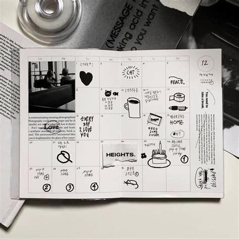 다꾸에 있는 Minjung Kang님의 핀 플래너 플래너 정리 일기