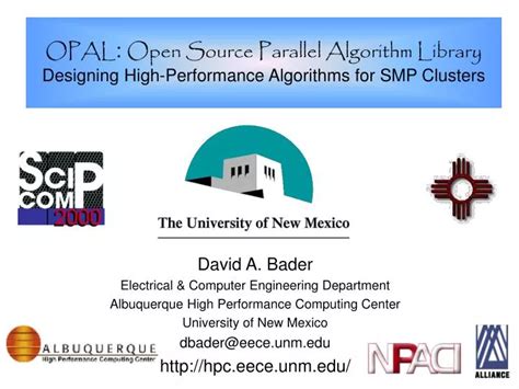 ppt david a bader electrical and computer engineering department