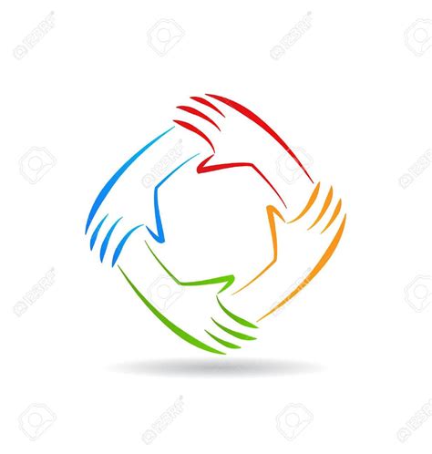 Unity Hands Clipart