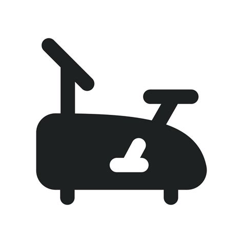 Treadmill Icon With Solid Icon 9644750 Vector Art At Vecteezy
