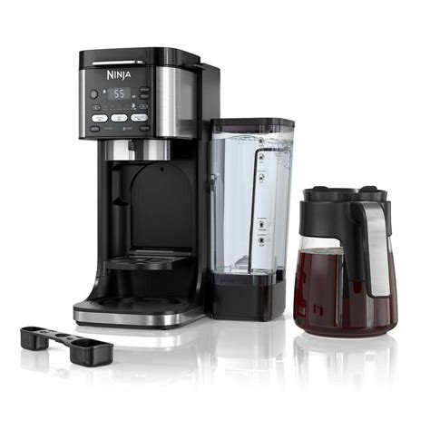 Ninja Dual Brew 12 Cup Hot And Iced Coffee Maker Single Serve Compatible With K Cups Cfp101