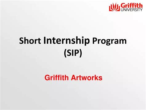 ppt short internship program sip powerpoint presentation free