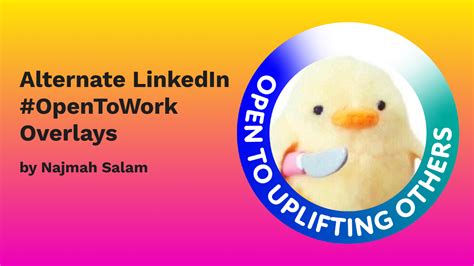 Alternative Linkedin Opentowork Banners Figma