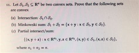 solved let s 1 s 2 r n be two convex sets prove that the