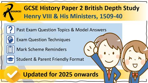 Henry Viii Gcse Exam Technique Walkthrough And Exam Past Questions Edexcel Teaching Resources