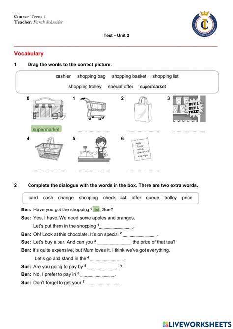 Go Getter 3 Unit 2 Interactive Worksheet In 2025 Go Getter