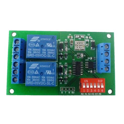 Eletechsup RS485 Relay Board 2 Channels Modbus India Ubuy