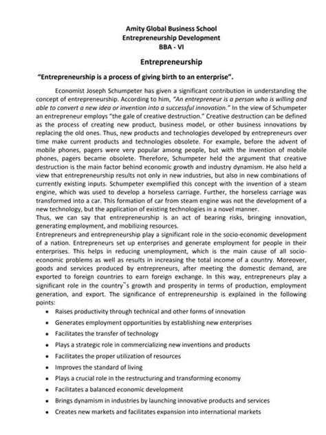 Introduction To Entrepreneurship Pdf