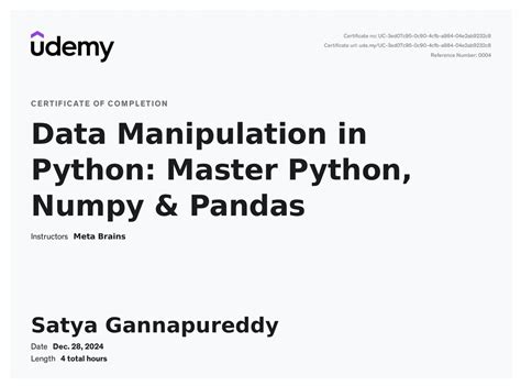 Satya Gannapureddy On Linkedin Python Datamanipulation Datascience Lifelonglearning