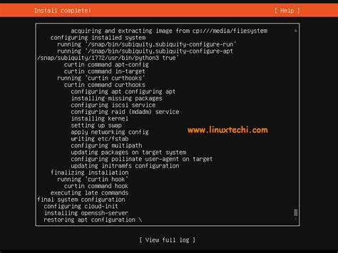 Ubuntu 20 04 LTS Focal Fossa Server Installation Guide