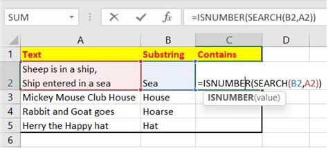 Excel Contains Function Tpoint Tech