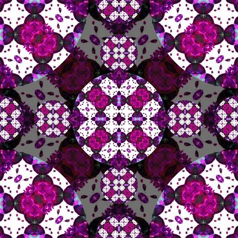Premium Photo Seamless Abstract Symmetrical Pattern Kaleidoscope Texture