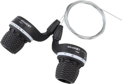 Microshift Ms25 Twist Shifter Set Ridgefield Bicycle Company