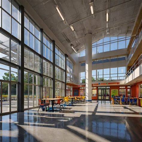 Edificios Escolares Modernos Imagen Premium Generada Con Ia