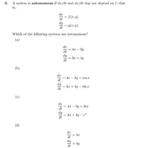Solved Verify Whether Or Not The Given Pair Of Functions
