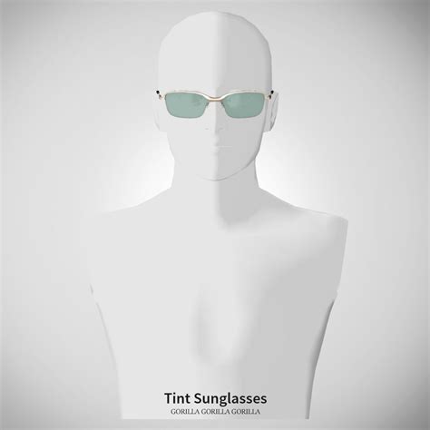 Tint Sunglasses Gorilla Gorilla Gorilla Tinted Sunglasses Sims Cc