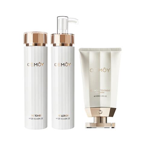 Cemoy 白金流明系列护肤套装 洁面120ml精华水120ml精华乳100ml【报价 价格 评测 怎么样】 什么值得买