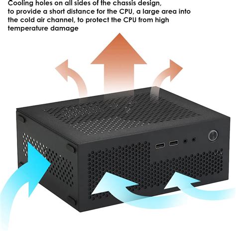 Jkjhbhged A09 Htpc Computer Case Mini Itx Gaming Pc Chassis India Ubuy