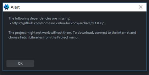 Cannot Add Dependencies Questions Defold Game Engine Forum