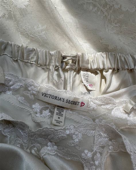 Victorias Secret Lingerie Set Includes Satin Camisole Matching Satin