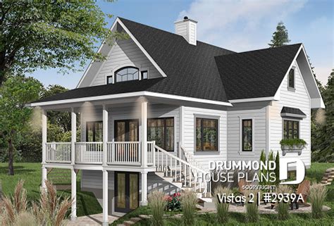 Small Cabin Plans With Walkout Basement House Plans