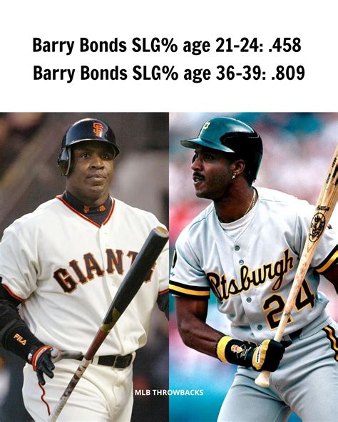 Mlb Throwbacks Barry Bonds Didnt Just Age Well He Aged Like The Greatest Hitter Ever Facebook