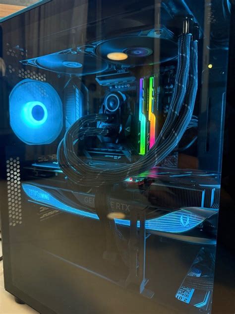 [gaming Pc] Rtx 4070ti Ryzen 9 64gb Ram Atx Custom Pc Custom Computer Monitor Gaming Pc