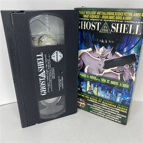 Ghost In The Shell Movie Vhs Manga Video 1996 Good £3265 Picclick Uk