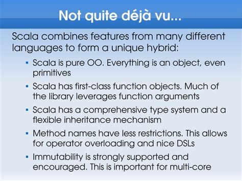 Stepping Up A Brief Intro To Scala Ppt
