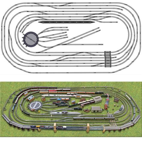 Hornby Digital Train Set Hl12 Large Layout Multi Track With 2 Trains