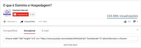 Youtube No Woocommerce Central De Ajuda Com Tutoriais E Informações Hostnet